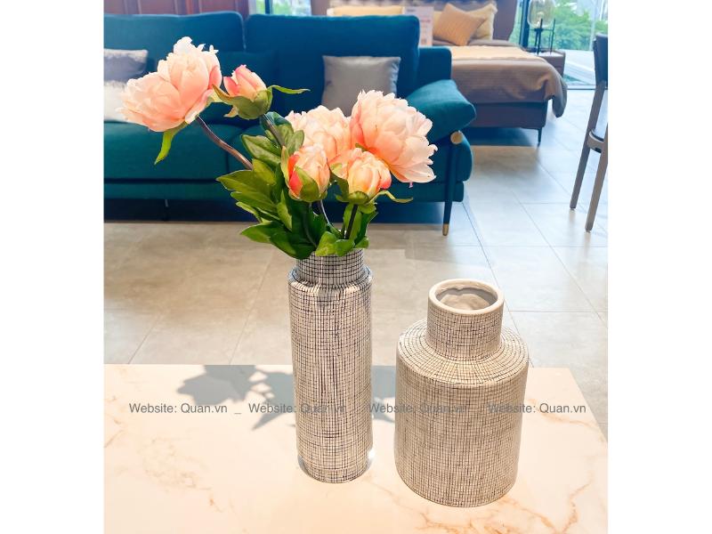 Hoa decor phòng khách | Nội thất nhập khẩu | Hải Phòng